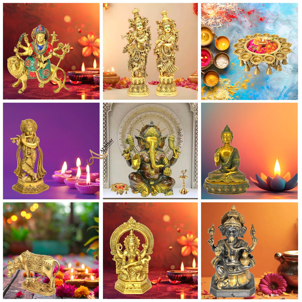 Buy high quality pooja items online in UAE at 50% discount/Brass pooja ...
