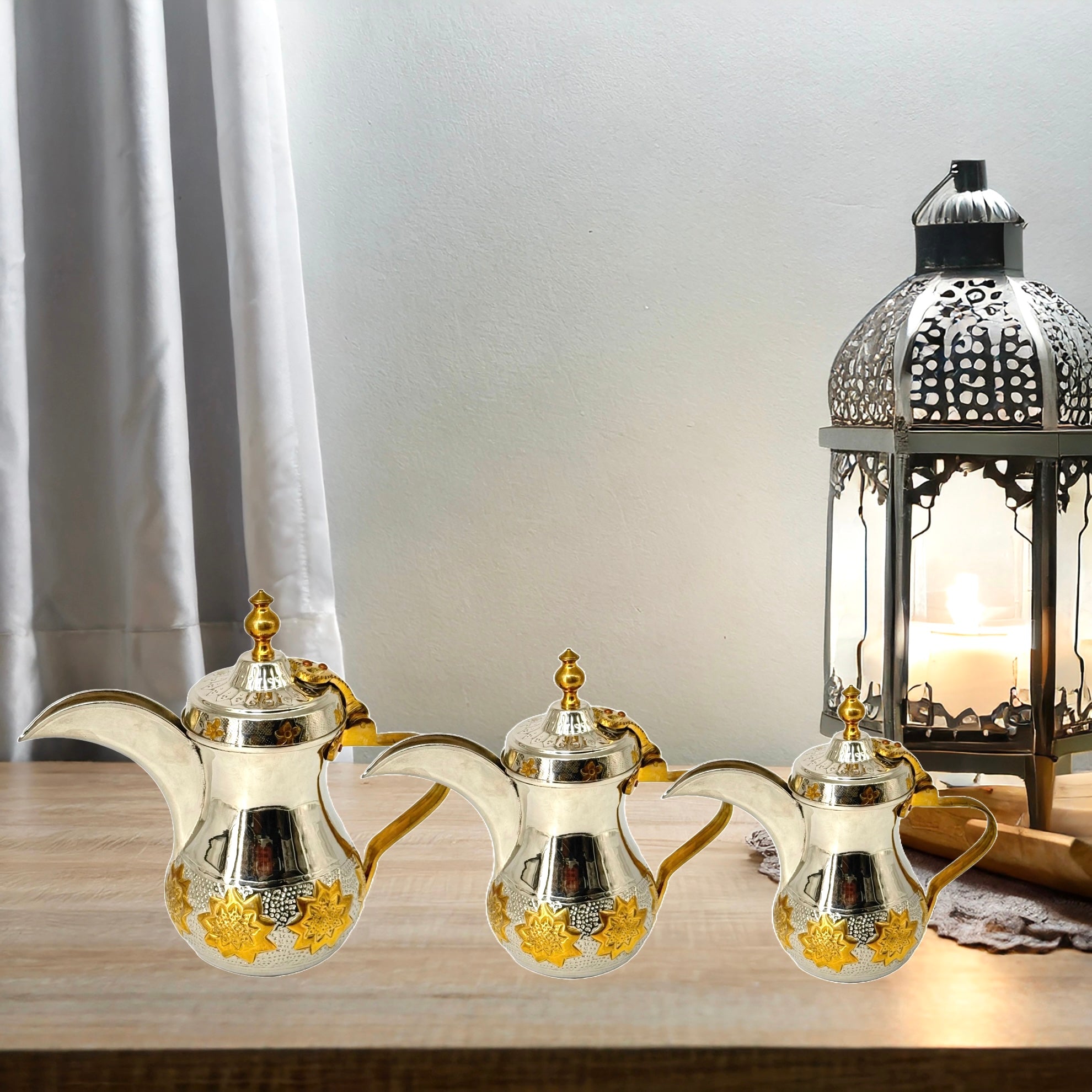 Buy online brass coffee pot & brass Teapot & brass Coffee Dallah/Arabic ...