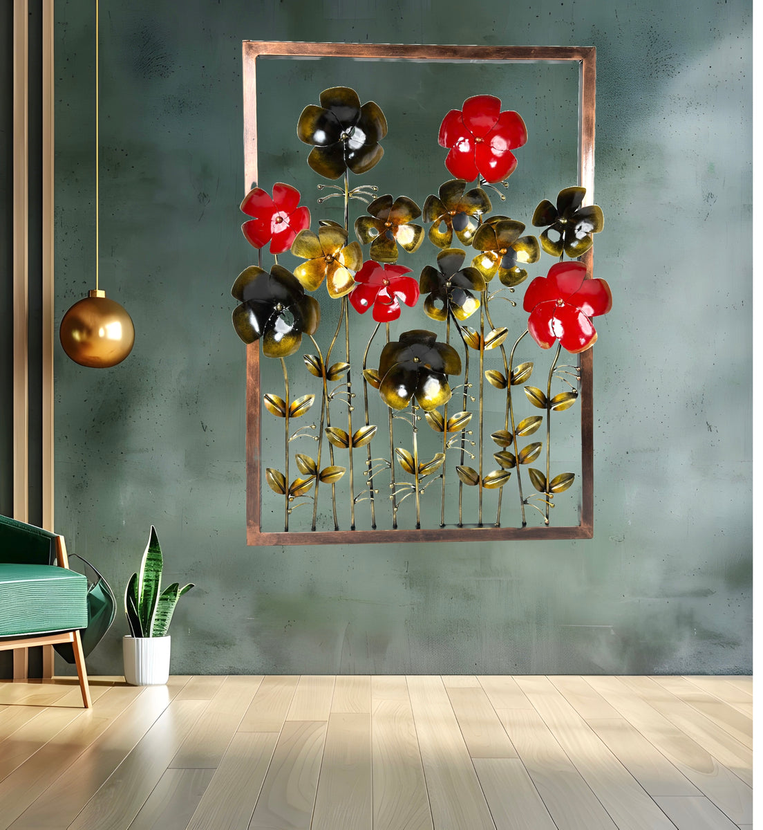 Wall Art Metal Panel With Hand Painted items store in UAE / Al Athar ...